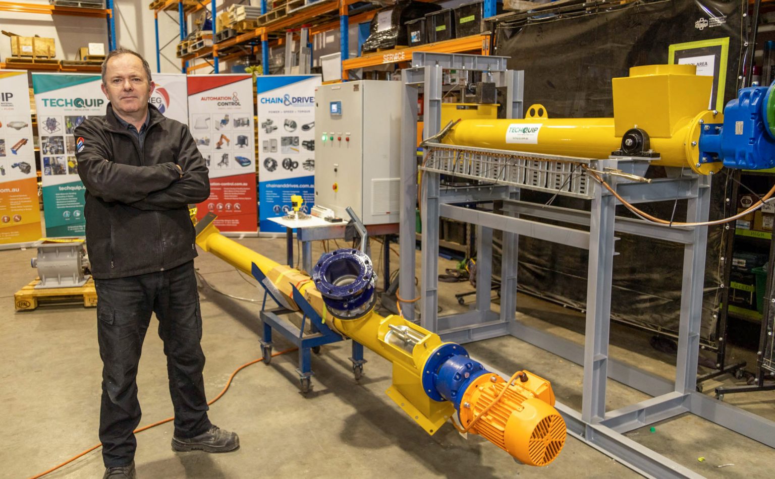 Pivoted Weigh Screw (PWS) - Techquip